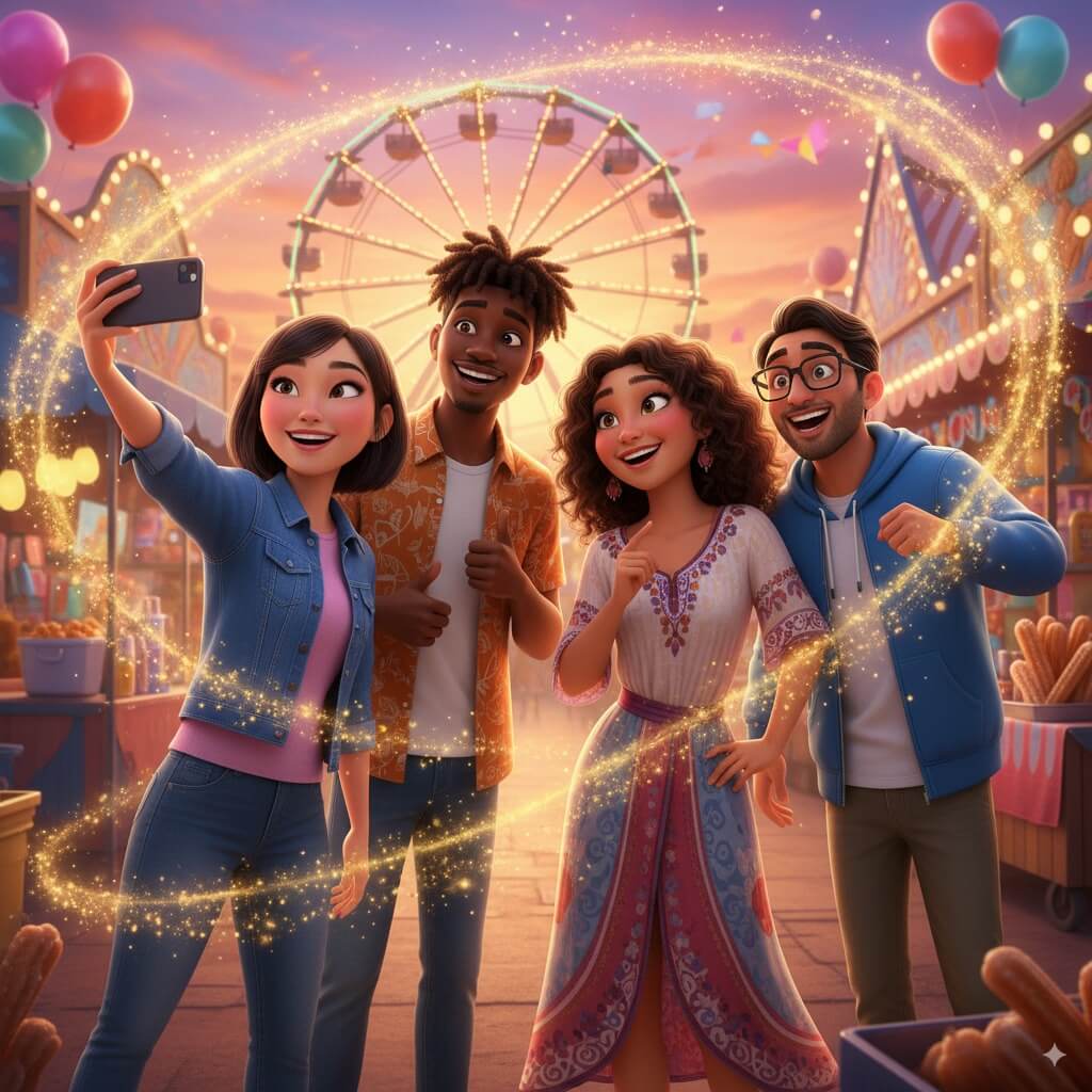 Free AI Disney Filter & Pixar Character Generator | HeyImg